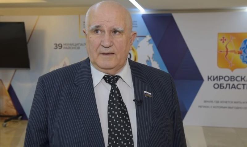 Законодательное собрание области возглавил Владимир Бакин | Kirovnet.ru